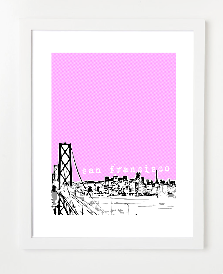 Buy This Classic San Francisco California Poster Online | BirdAve