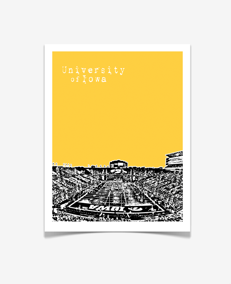 Buy This Classic University of Iowa Hawkeyes Poster Online | BirdAve